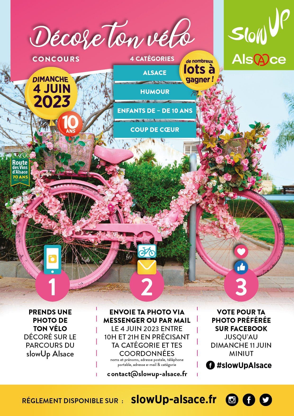Accueil | Les 10 ans du slowUp Alsace - 4 juin 2023